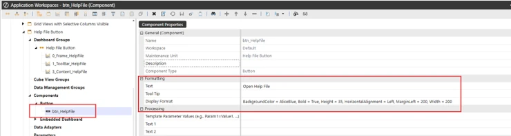 How to Add a Help File Button to a Dashboard | MindStream Analytics